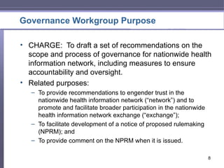 Governance Workgroup 9-3-10 | PPT