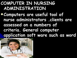 information technology in nursing | PPT