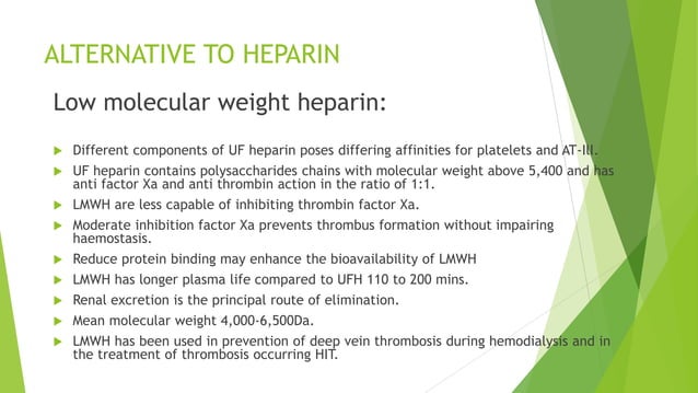 Heparin Thrombocytopenia Presentationppt | PPT
