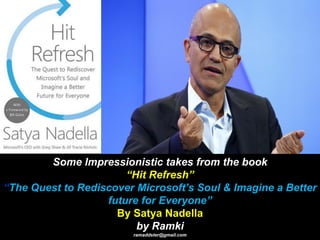 Hit refresh Book Take Aways | PDF