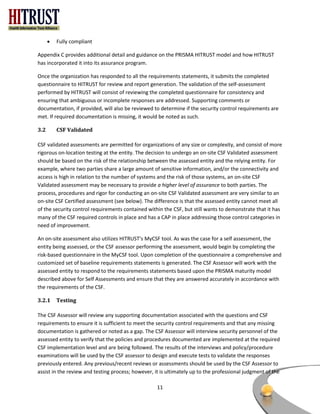 Hitrust csf-assurance-program-requirements-v1 3-final | PDF