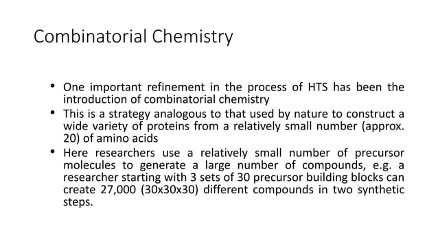 Hit to lead drug discovery .pptx | Chemistry | Science