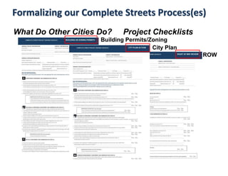 Portland's Complete Streets Policy - GSMSummit 2014, Bruce Hyman | PDF