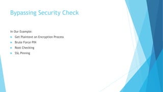 Bypass Security Checking with Frida | PPT