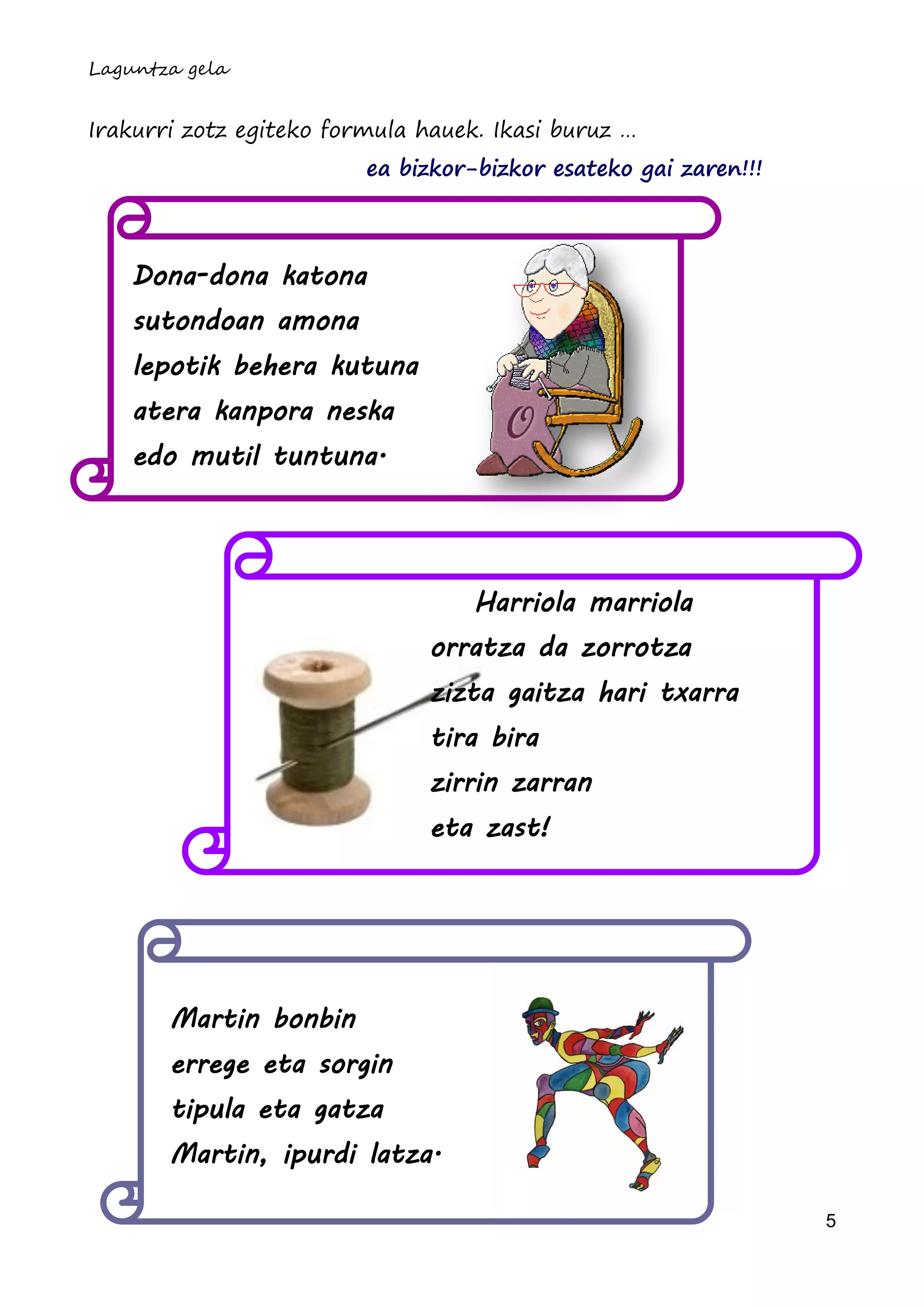 Hitzekin jolasten | PDF