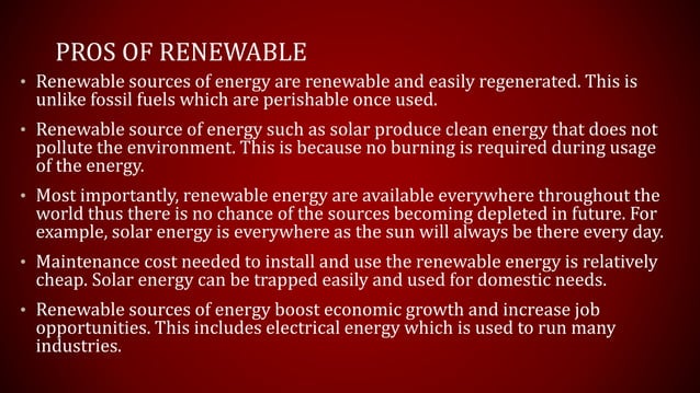 Renewable | PPT