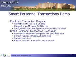 Automating PeopleSoft HR Processes and Eliminating Paper Forms | PDF