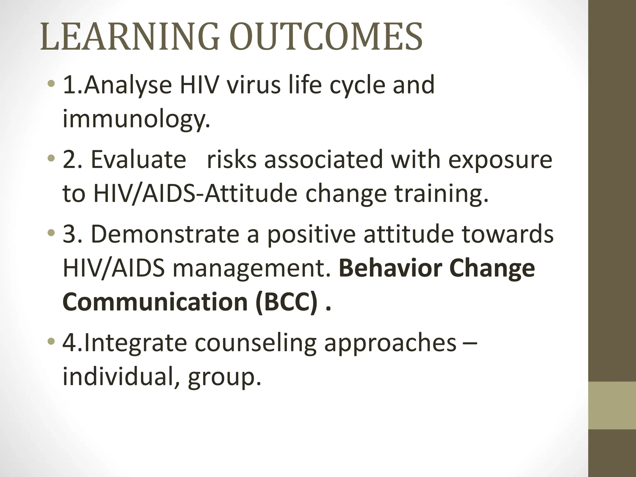 Notes on HIV virus , transmission and stages | PPTX