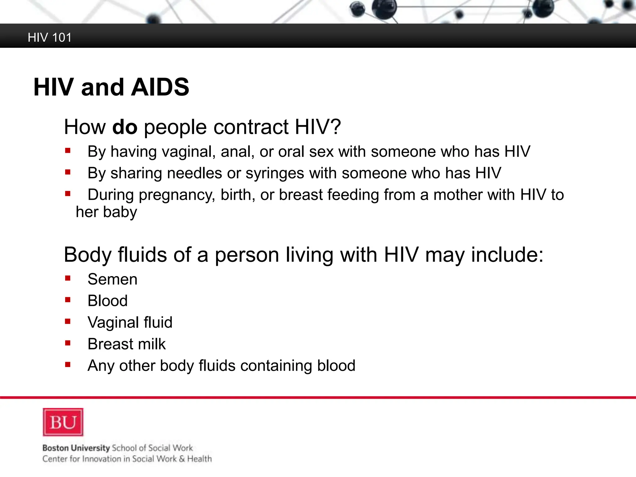 HIV-101-Slides.powerpoint slides that focus on HIV & AIDS | PPTX