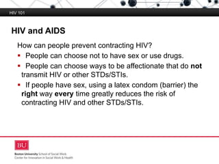 HIV-101-Slides.powerpoint slides that focus on HIV & AIDS | PPTX