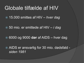 Biologi Projekt om HIV | PPT