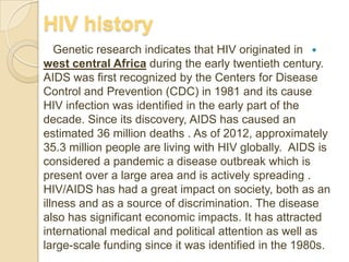 HIV/AIDS | PPTX