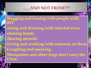 STI/HIV/AIDS | PPTX