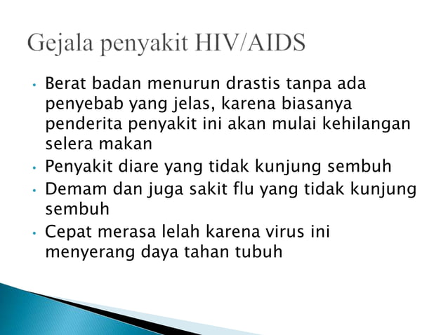 Penyakit HIV/AIDS | PPTX