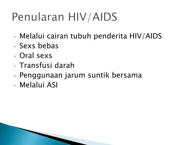 Penyakit HIV/AIDS | PPTX