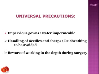 ANAESTHETIC CONSIDERATIONS IN AIDS PATIENTS | PPTX