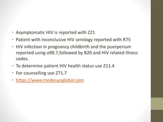 Hiv-ICD-10-CM | PPTX