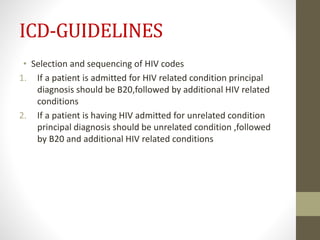 Hiv-ICD-10-CM | PPTX | Infectious Diseases | Diseases and Conditions
