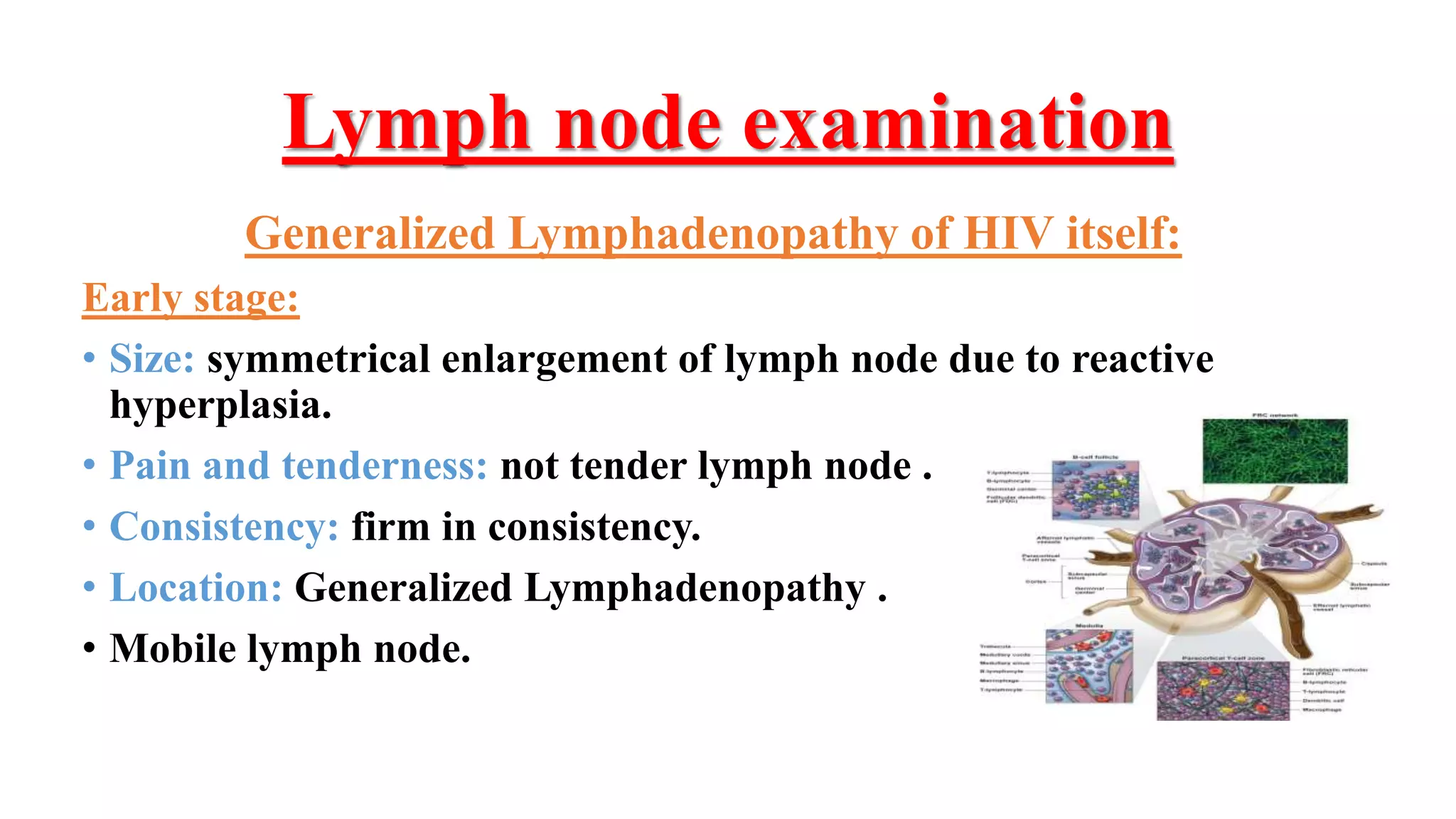 generalized lymphadenopathy related to HIV | PPTX