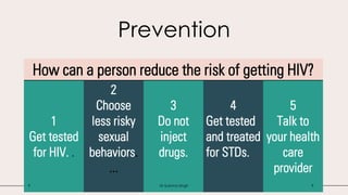 Presentation on HIV by Dr Sushma Singh | PDF