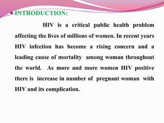 Human deficiency immune virus infection -HIV | PPTX