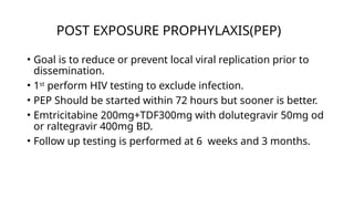 Human immunodeficiency virus - managemnet and prevention guidelines.pptx