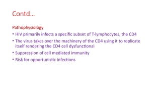 Human immuno virus and acquired immuno deficiency syndrom | PPTX