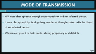 Pathophysiology of HIV AIDS | PDF