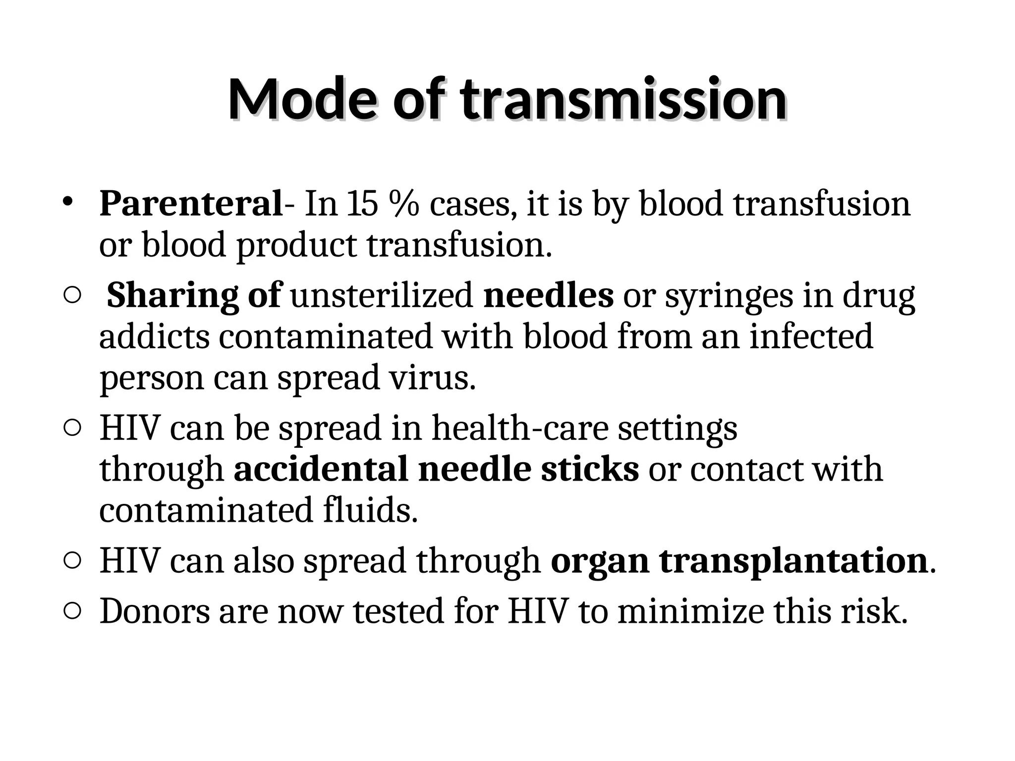 HIV-AIDS- Classification, pathogenesis, diagnosis, management | PPT
