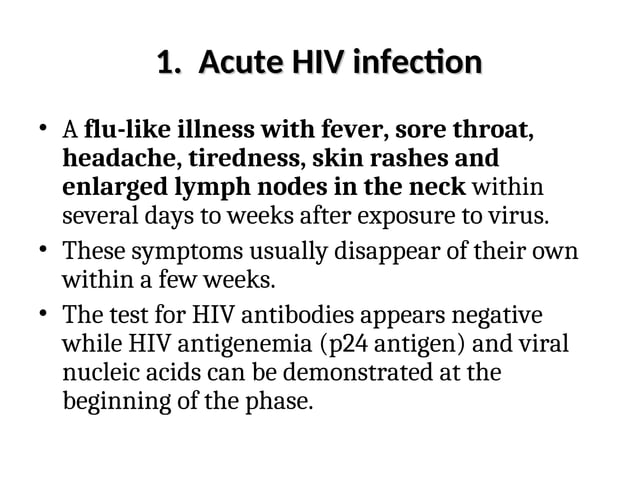 HIV-AIDS- Classification, pathogenesis, diagnosis, management | PPT