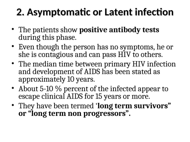 HIV-AIDS- Classification, pathogenesis, diagnosis, management | PPT