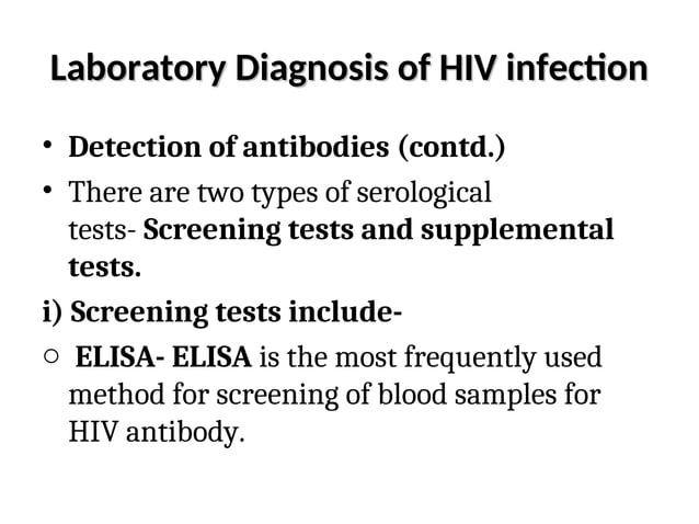 HIV-AIDS- Classification, pathogenesis, diagnosis, management | PPT