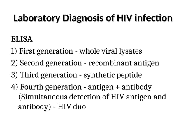HIV-AIDS- Classification, pathogenesis, diagnosis, management | PPT