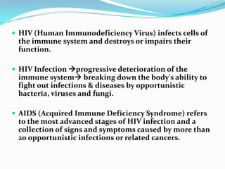 HIV-AIDS-Prevention & Control | PPTX