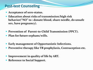 HIV-AIDS-Prevention & Control | PPTX