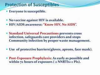 HIV-AIDS-Prevention & Control | PPTX