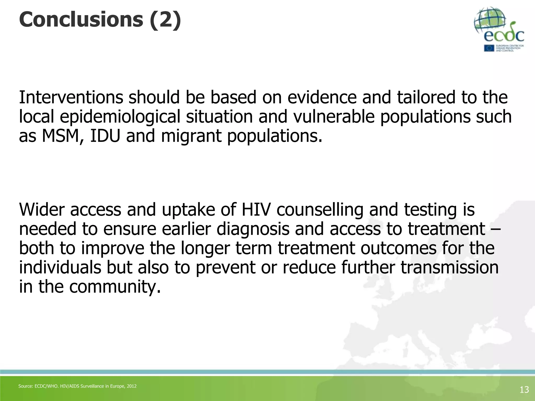 Hiv aids-surveillance-report-2012 | PPT