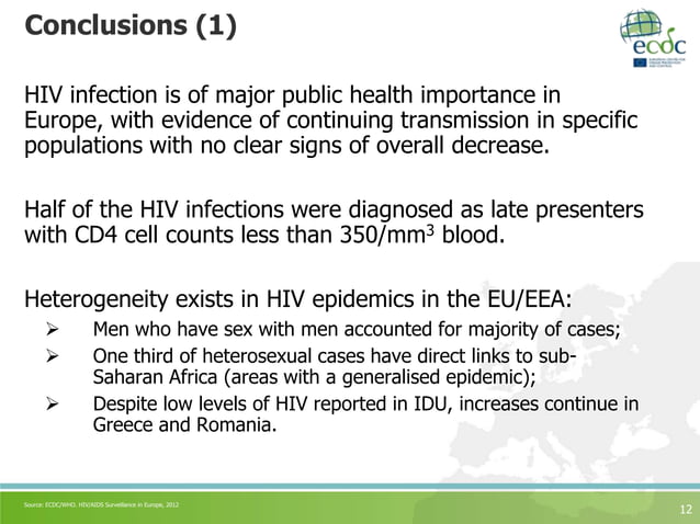 Hiv aids-surveillance-report-2012 | PPT