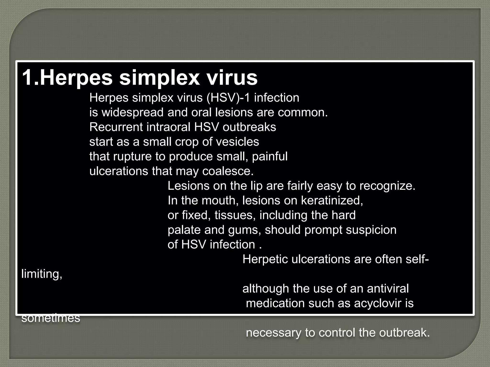 ORAL MENIFESTATION OF HIV AIDS | PPTX