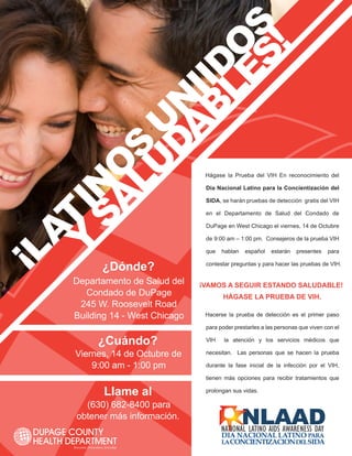 Hiv aids flyer english and spanish version all | PDF