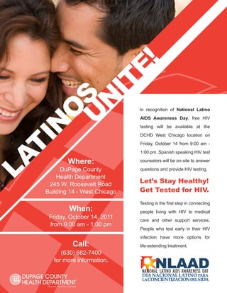 Hiv aids flyer english and spanish version all | PDF