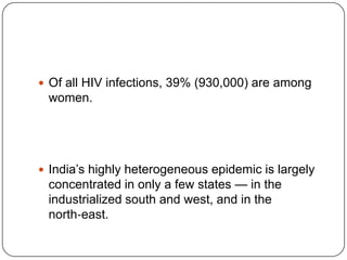 Hiv aids in india | PPTX