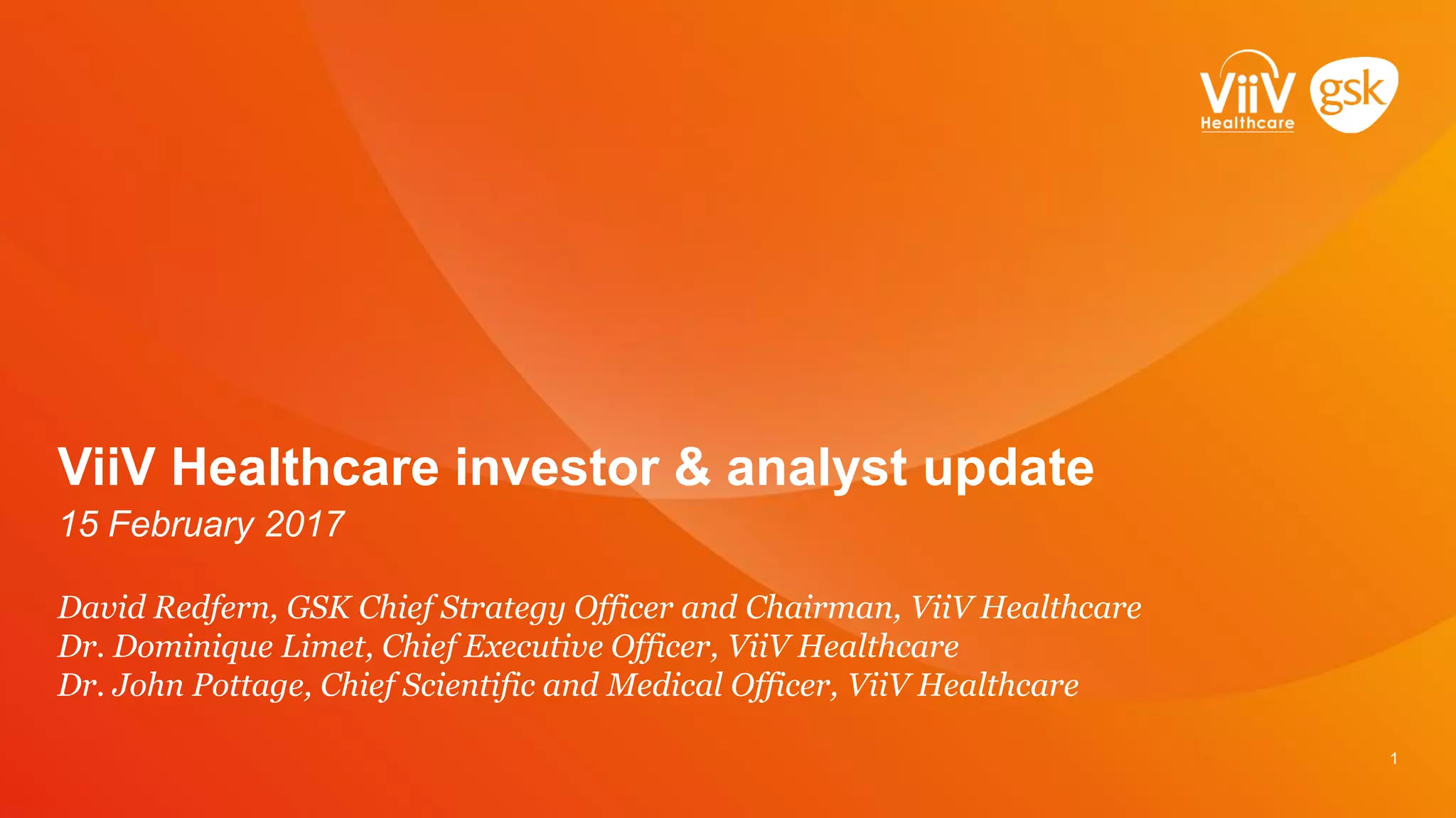 ViiV Healthcare 2017 | PDF | Diseases and Conditions | Medical Health