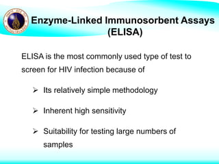 Laboratory diagnosis and monitoring of HIV | PDF