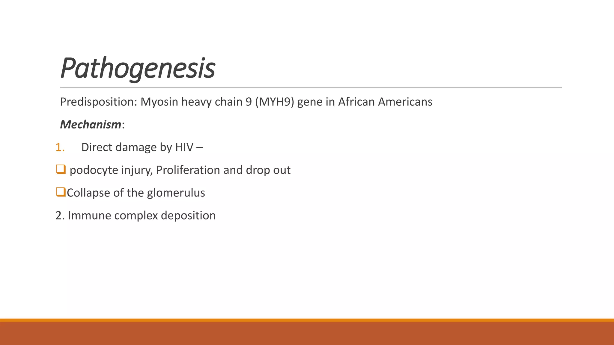 Hiv associated nephropathy (hivan) | PPTX