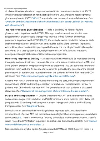 HIV-associated nephropathy (HIVAN) documento | PDF