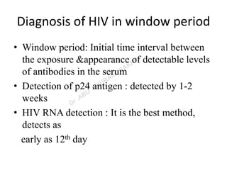 Lab diagnosis of HIV | PPTX