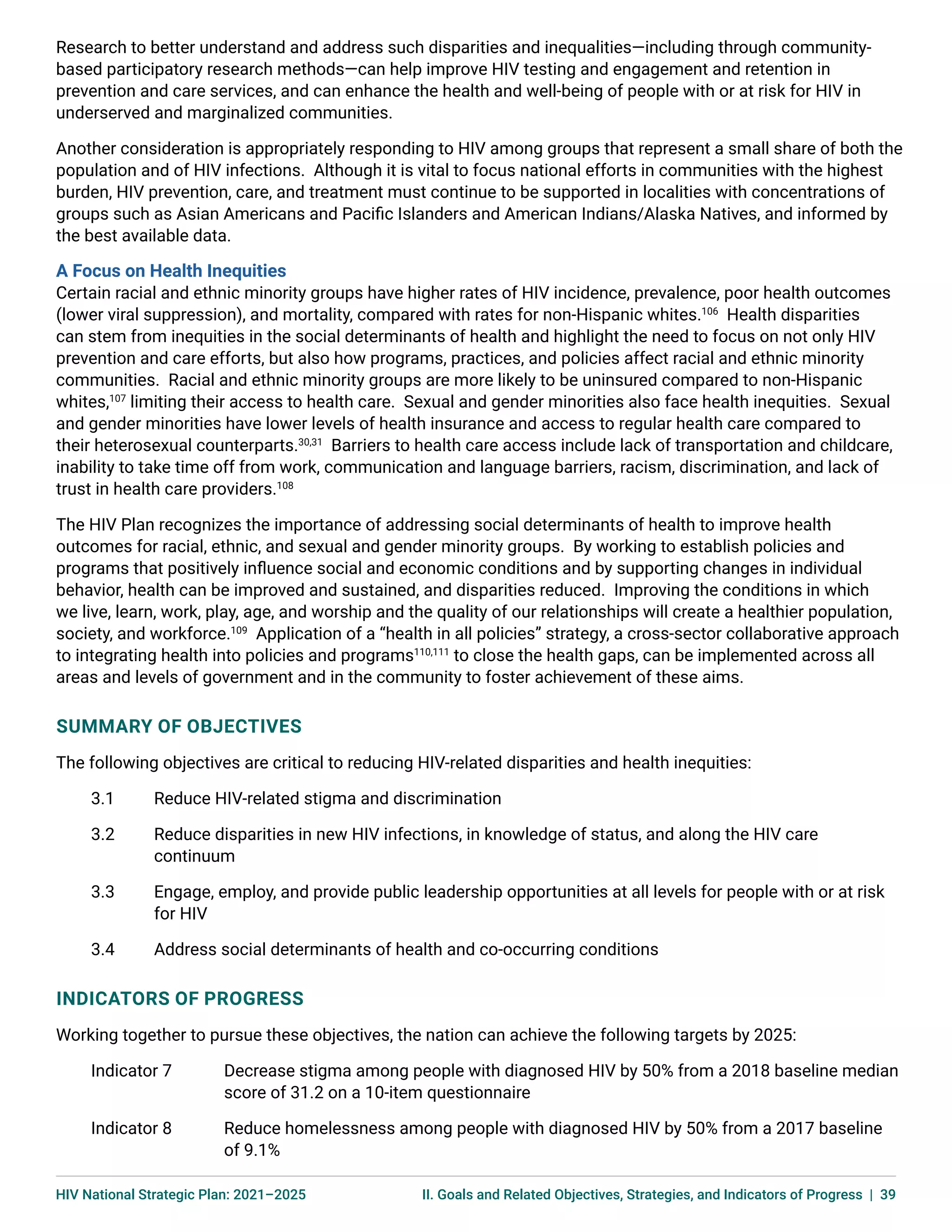 HIV National Strategic Plan 2021-2025 | PDF