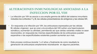 Virus de la inmunodeficiencia adquirida y sida | PPTX