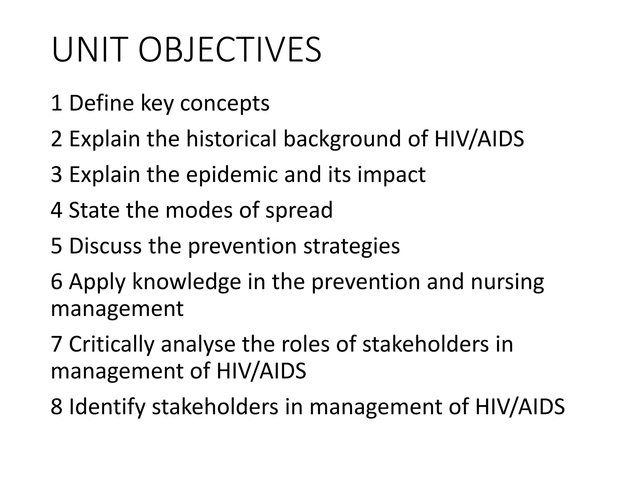 HIV AND AIDS NOTES FOR NURSES STUDY GUIDE | PDF